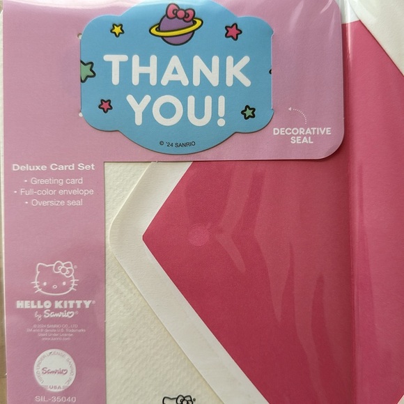 Hello Kitty | Party Supplies | Hello Kitty Teacher Card | Poshmark